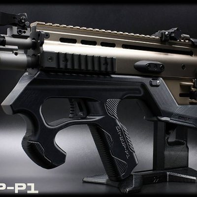 SRU Prototype Bullpup Kit for WE SCAR-L GBB Black - Gear Of War