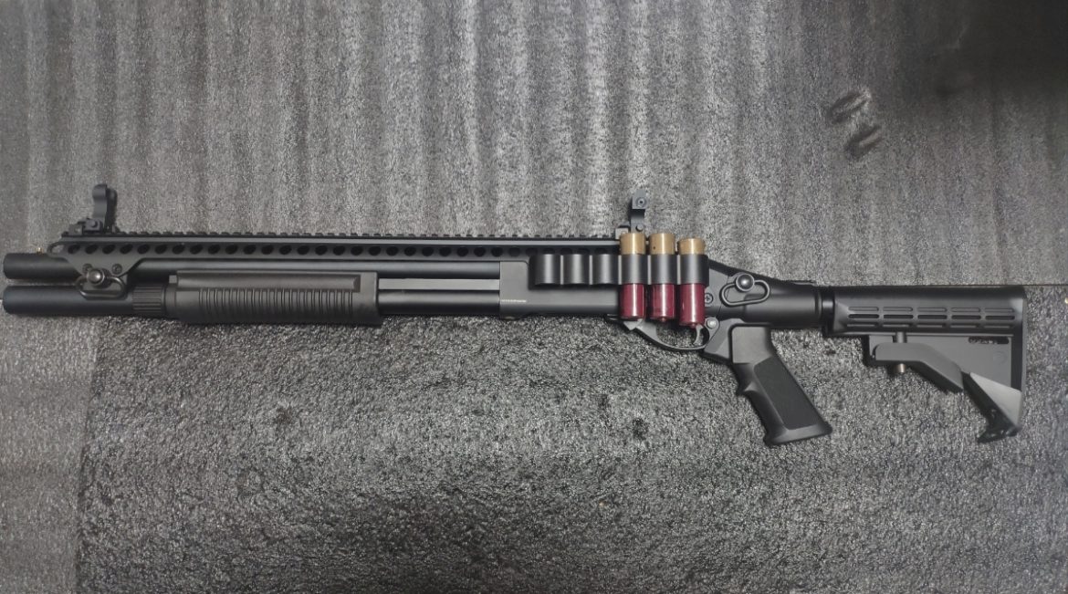 Golden Eagle M870 AR Type 3 Tri Shot Gas Shotgun - Gear Of War