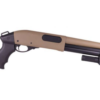 Golden Eagle M870 SUPER-SHORTY Gas Pump Action Shotgun Tan - Gear Of War